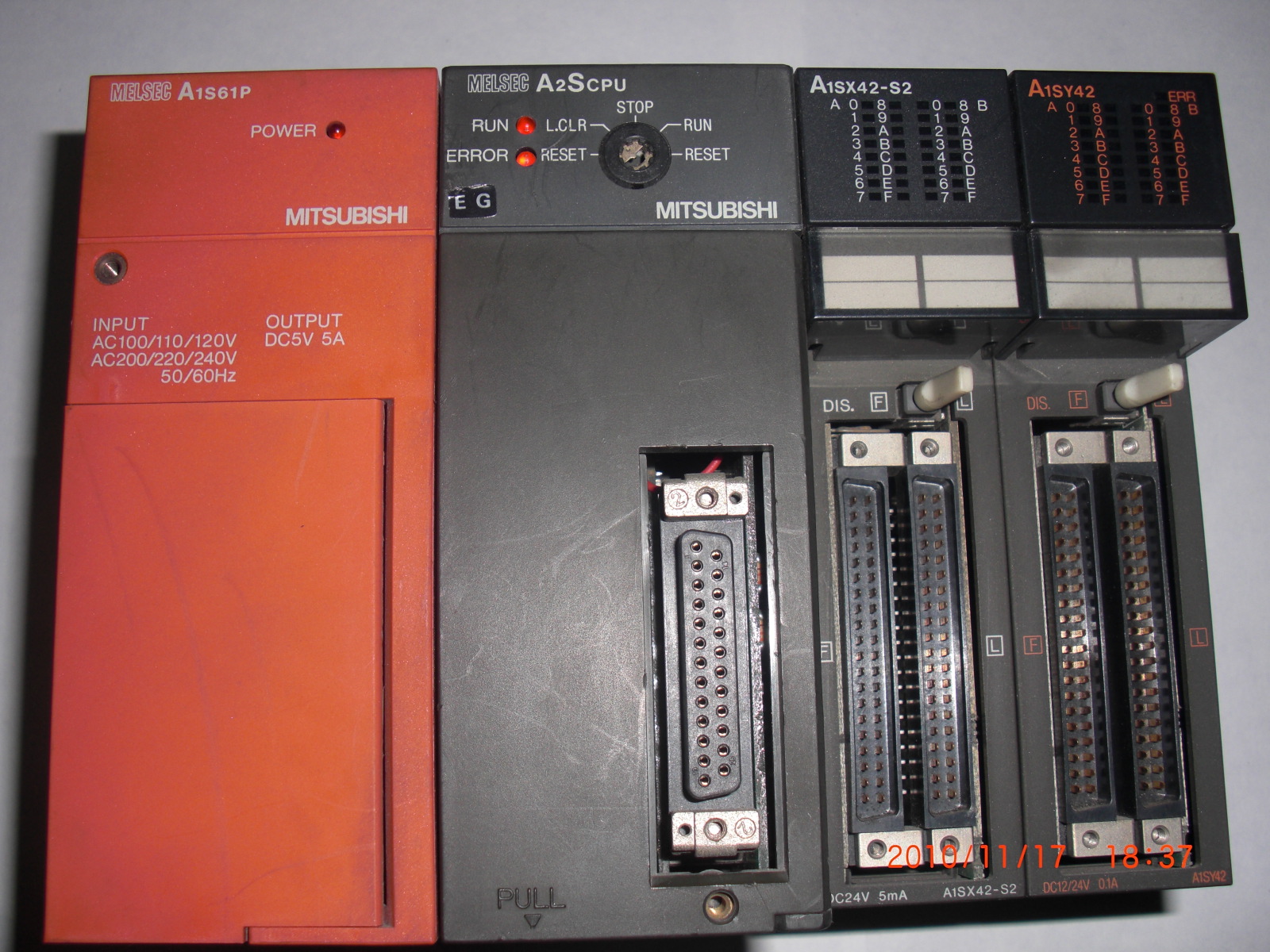 三菱 CPU A2SCPU 可编程控制器 A1S61P A1SX24-S2 A1SY24 A2SCPU-东莞市长安捷伦工控配件商店